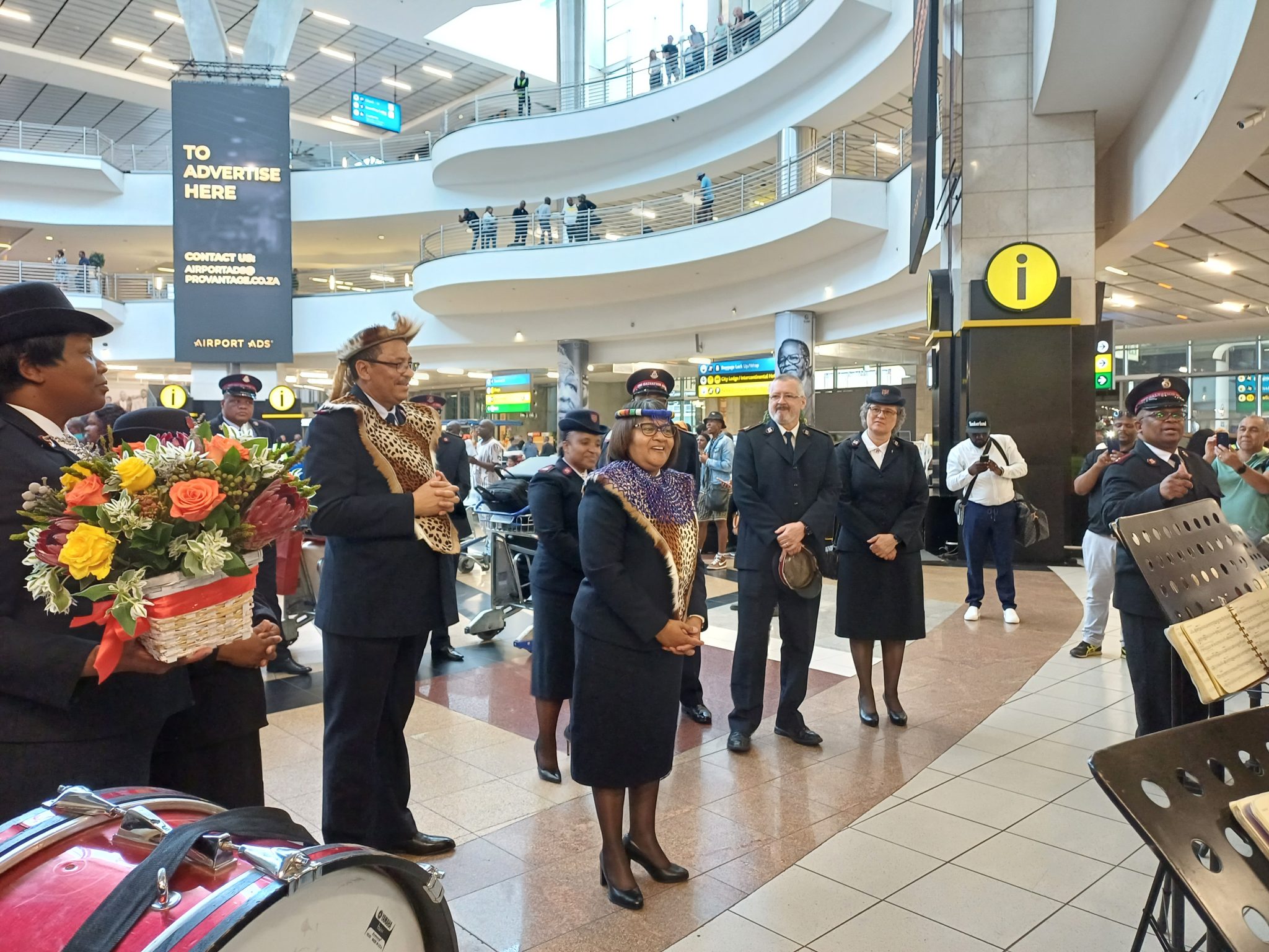 Arrival of the International Secretary for Africa and the Zonal ...